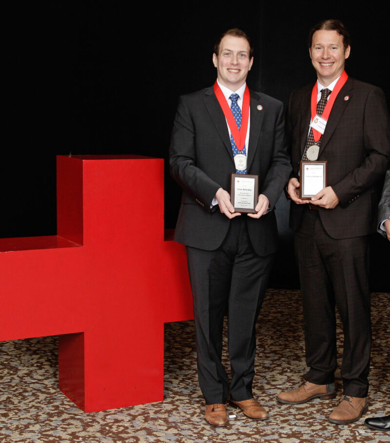 James Hardwick and Isaac Belenkiy ’24 Honored at Red Cross Real Heroes ...